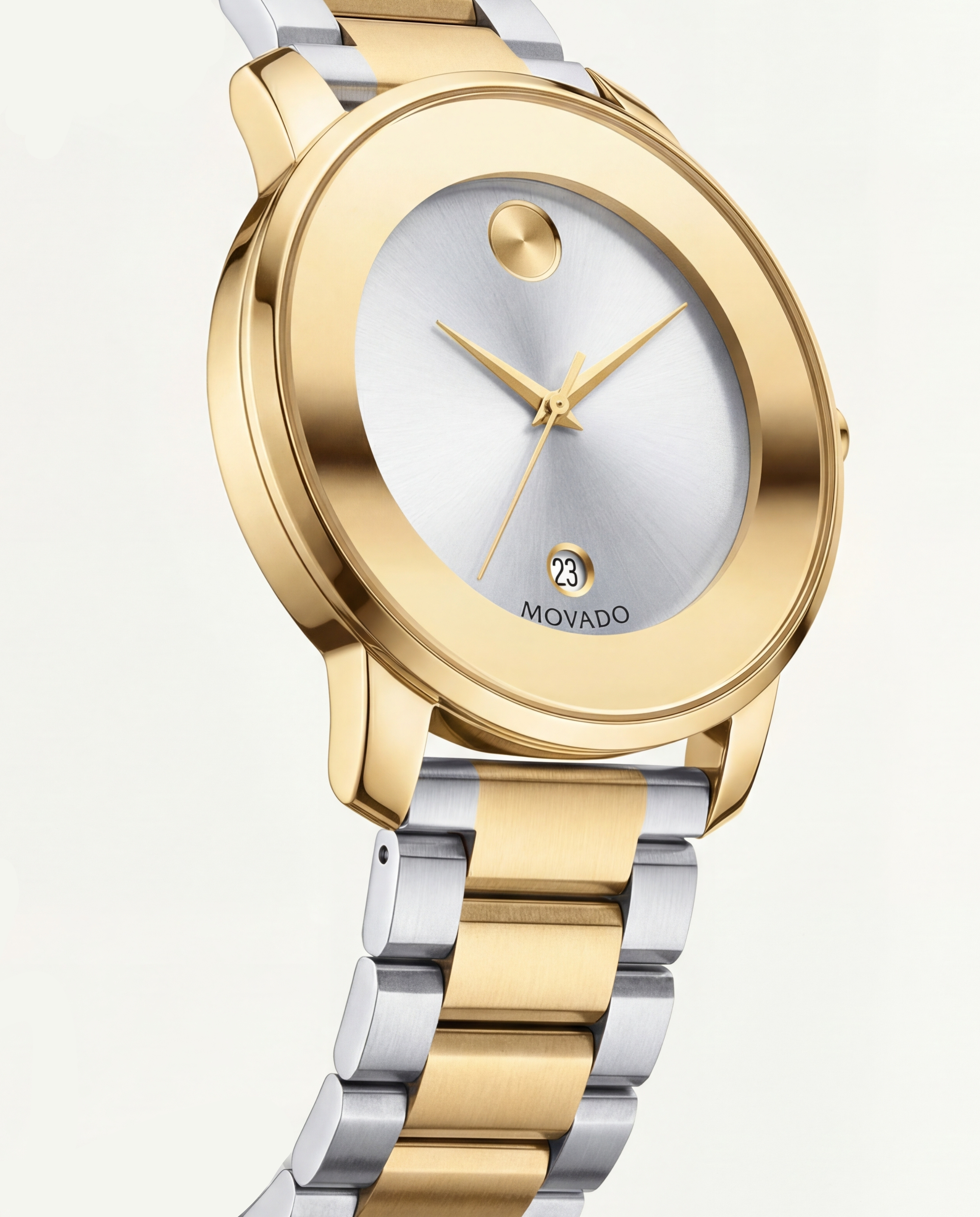 Elite Gold Silver Minimalist Men’s Watch – Tick Talks