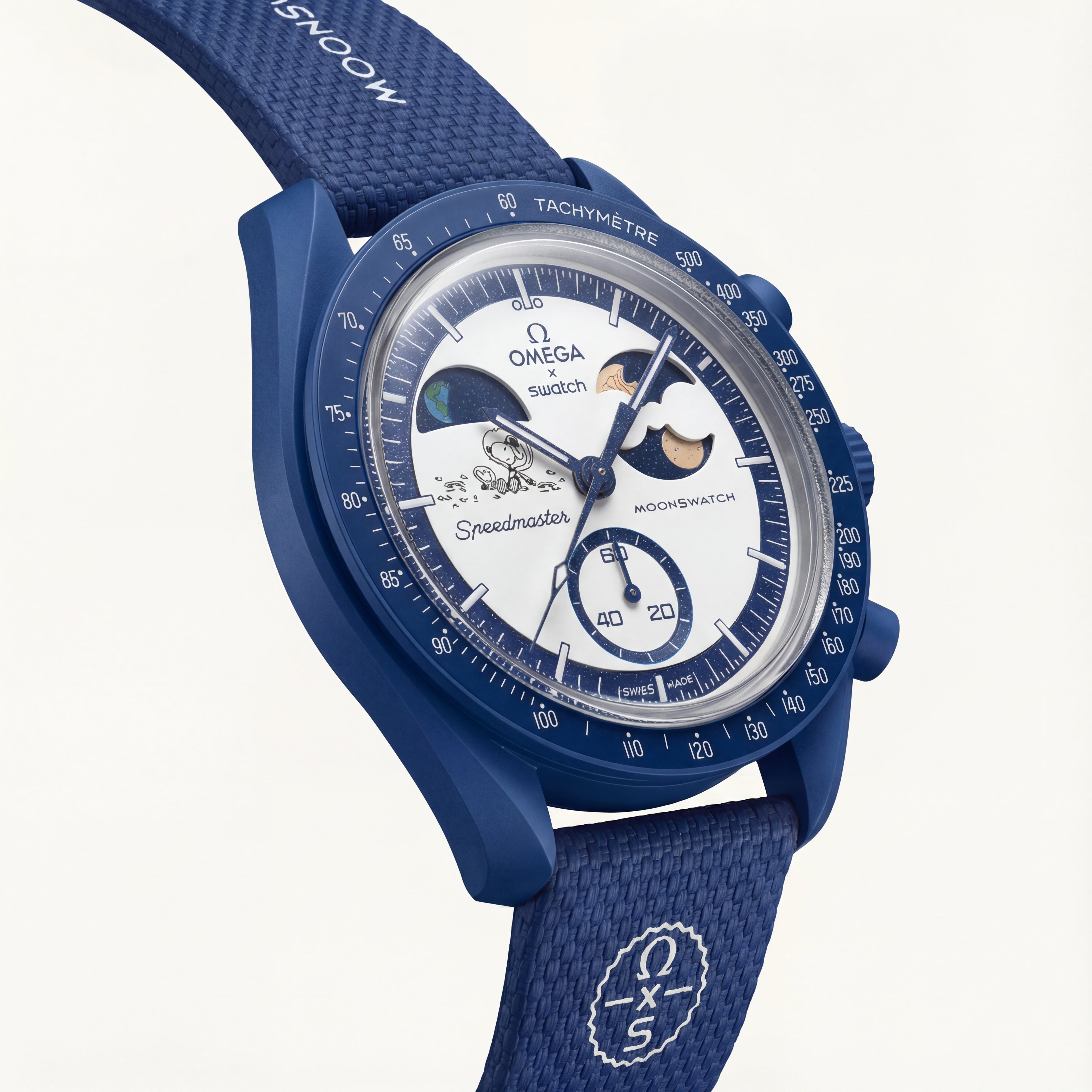 Blue Moon Chronograph Watch with Tachymeter Bezel – Tick Talks